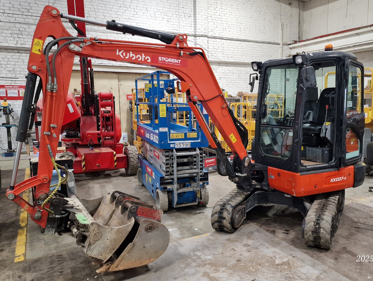 Kubota KX037-4 ekskavators - Equipment Provider