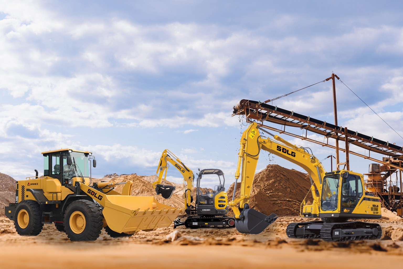 SDLG ground work equipment - Equipment Provider